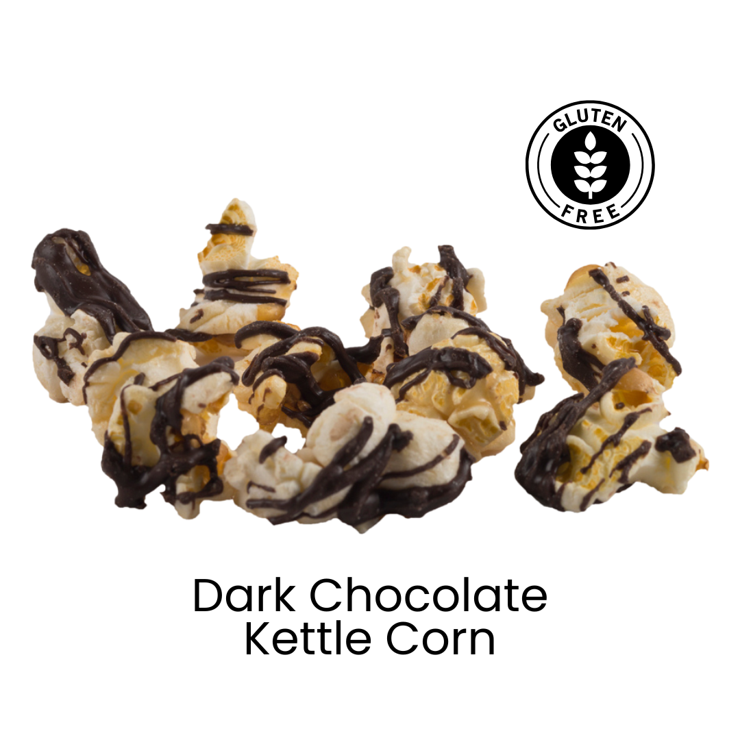 Dark Chocolate Kettle Corn | Dye Free | Gluten Free - Poppington's ...