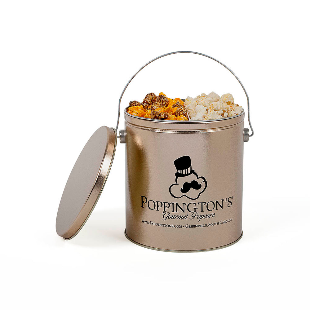 Gourmet Popcorn Tins - Poppington's Gourmet Popcorn